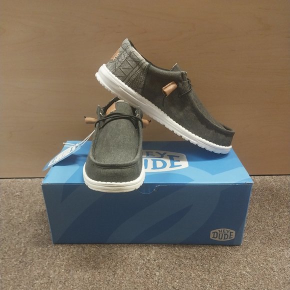 Hey Dude | Shoes | Hey Dude Mens Wally Funk Batik Black | Poshmark